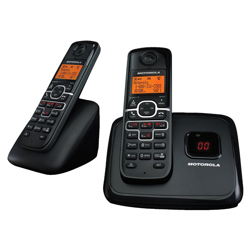 UPC 816479010040 - Motorola L702 DECT 6.0 Enhanced Cordless Phone w/ 2 Handsets & Digital ...