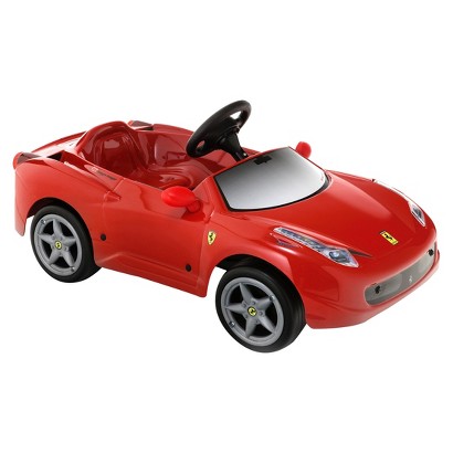 TT Toys Ferrari 458 6 Volt Ride-On Car – Red $99.98 (Reg.$199.99)