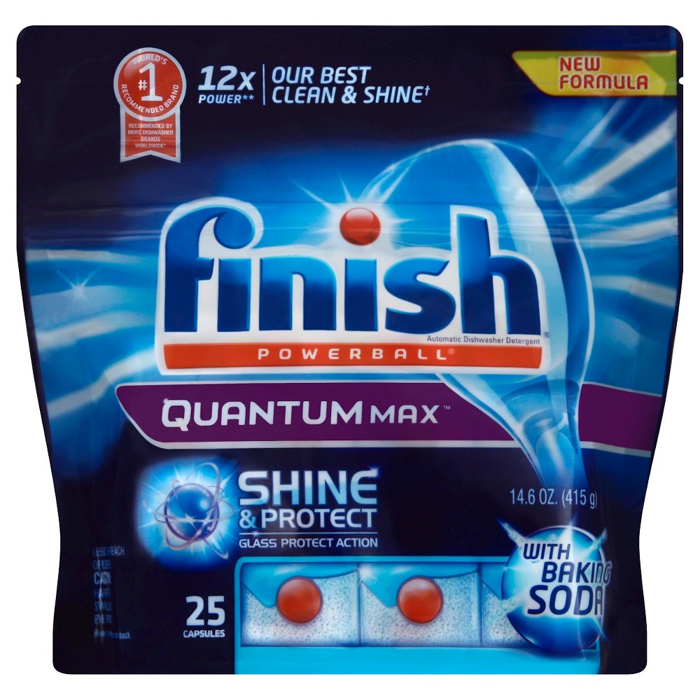 UPC 051700851102 - Finish Quantum with Baking Soda - 25ct | upcitemdb.com