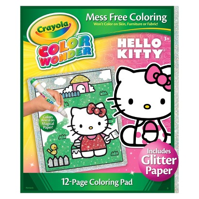UPC 071662120726 - Crayola Color Wonder Hello Kitty 12-Page Coloring ...