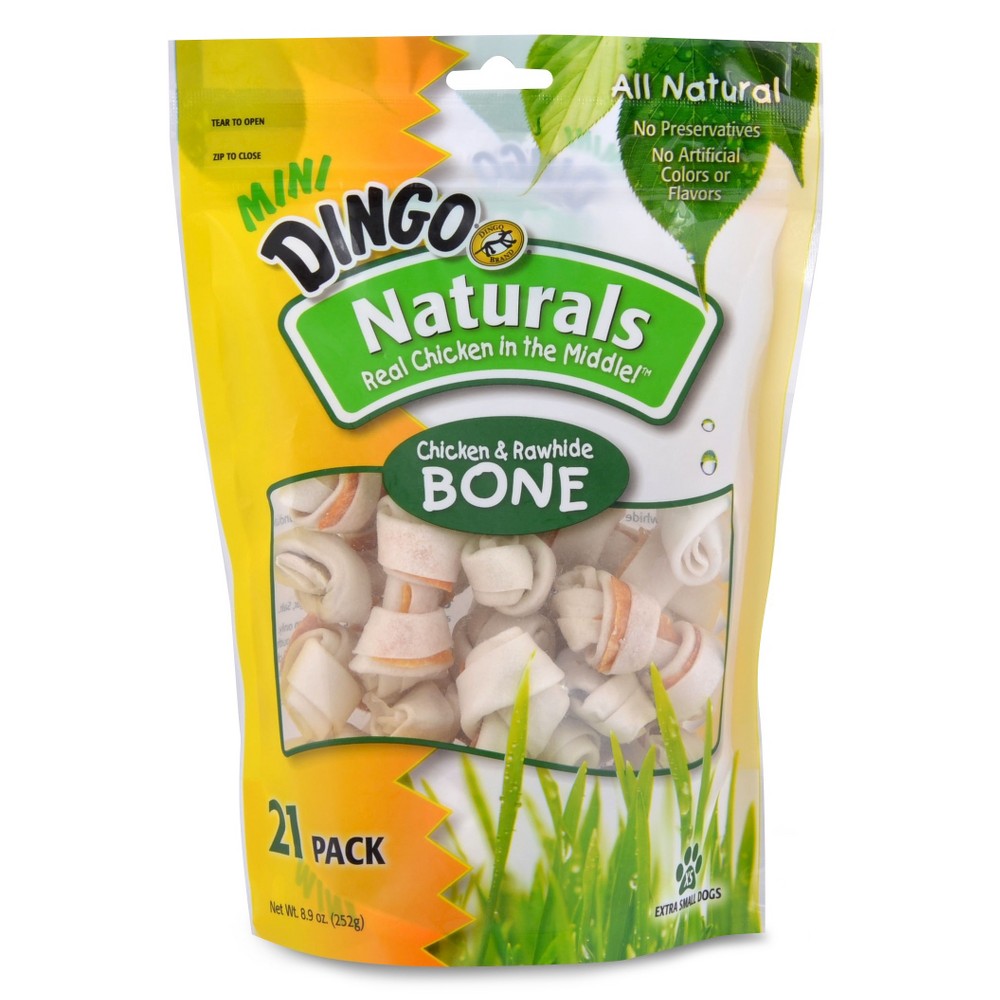 UPC 615650990610 - Dingo Naturals Mini Bone 21 Pack | upcitemdb.com