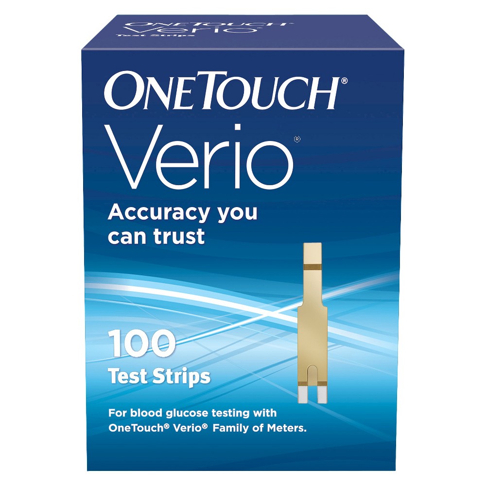 UPC 353885009751 - OneTouch Verio Test Strips - 100 Count | upcitemdb.com