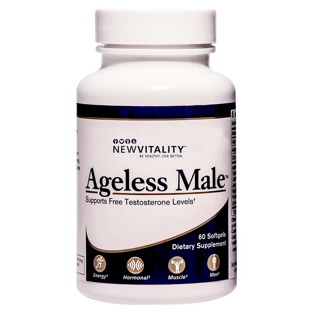 UPC 695111000041 - NewVitality Ageless Male Dietary Supplement - 60 ...