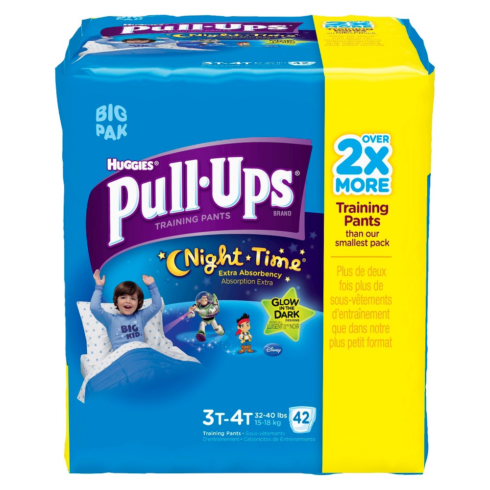 UPC 036000412680 - Huggies Pull-Ups Night*Time Training Pants for Boys ...