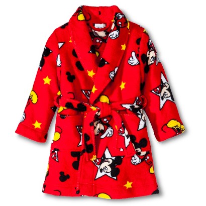 UPC 886166760701 - Disney Toddler Boys' Mickey Plush Robe - Red 3T ...