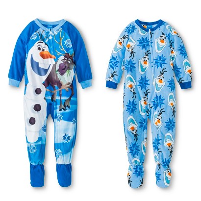 UPC 886166749850 - Disney Frozen Olaf Fleece Footed Pajama Set ...