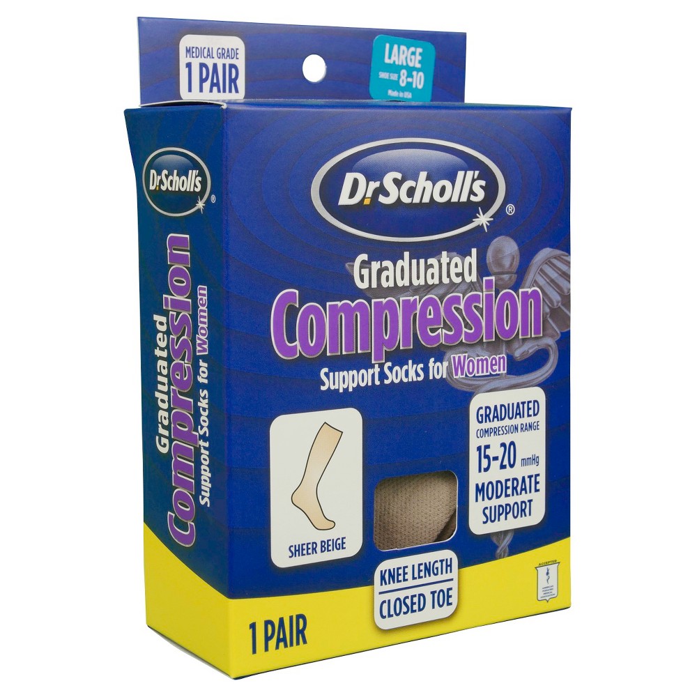 UPC 042825534780 - Dr Scholl's Women's Sheer Moderate Support ...