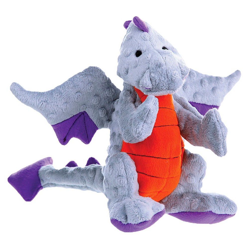 UPC 743723709743 - goDog Dragons Squeaky Plush Dog Toy Chew Guard ...