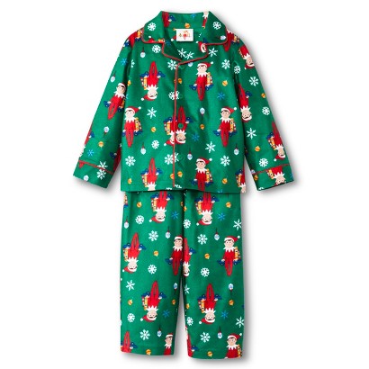 UPC 886166801770 - Elf on the Shelf Toddler Boys' 2pc Sleep Set - Green ...