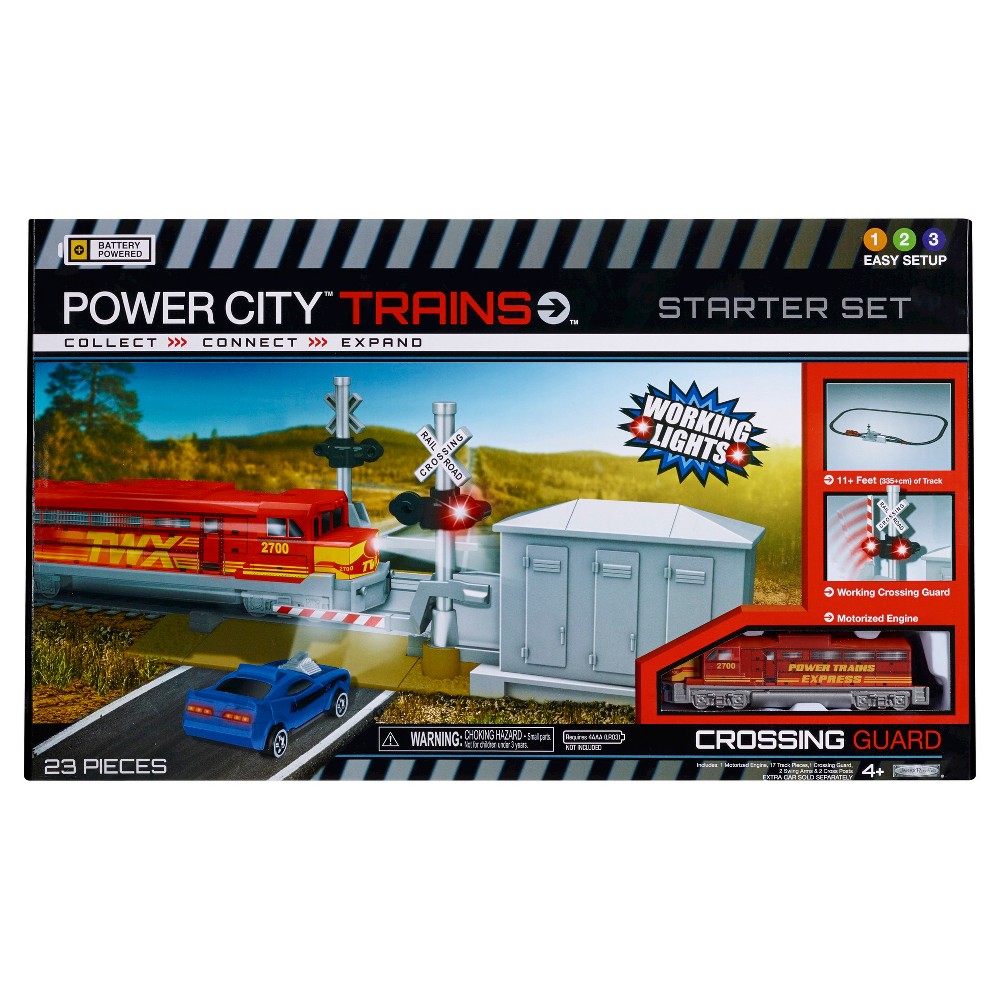 UPC 039897719580 - Power City Construction Trains Starter Set, Crossing ...