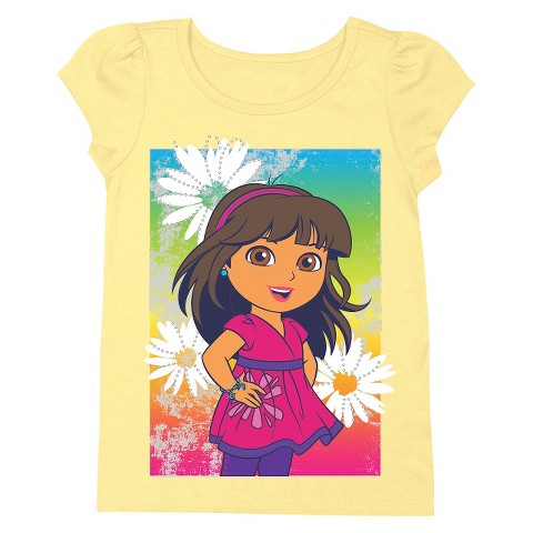 Dora the Explorer Infant Toddler Girls' Cap Slee... : Target