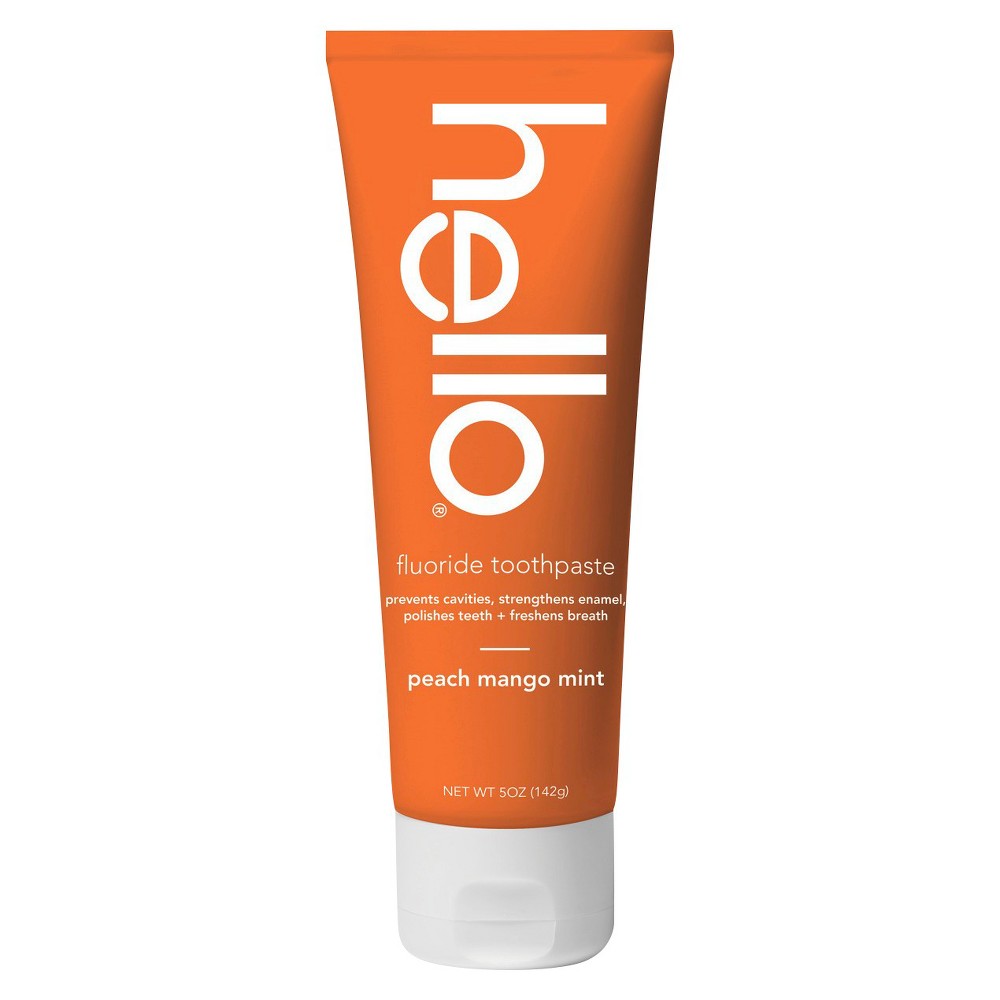 UPC 854296004507 - Hello Peach Mango Mint Fluoride Toothpaste - 5 oz ...