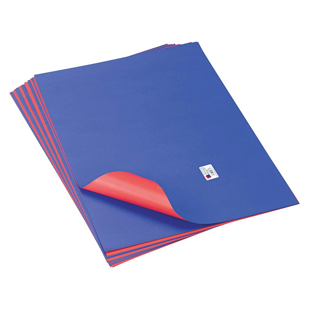 UPC 045173543619 - Pacon Tandem Tones Poster Board - Blue/Red ...