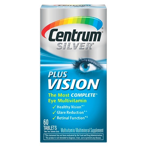 Centrum Silver Plus Vision Eye Multivitamin Tabl... : Target