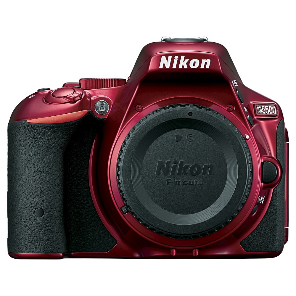 UPC 018208015450 - Nikon D5500 24.2MP Digital SLR Camera Body - Red ...