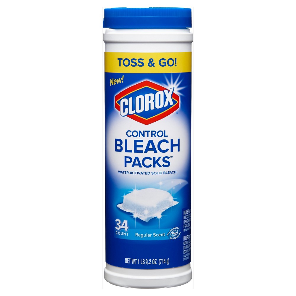 UPC 044600313795 - Clorox 34 ct Original Bleach Packs | upcitemdb.com