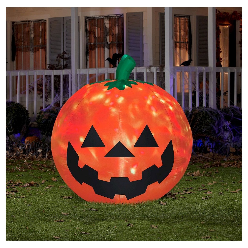 UPC 086786529256 - Halloween Fire & Ice Projection Pumpkin L Airblown ...