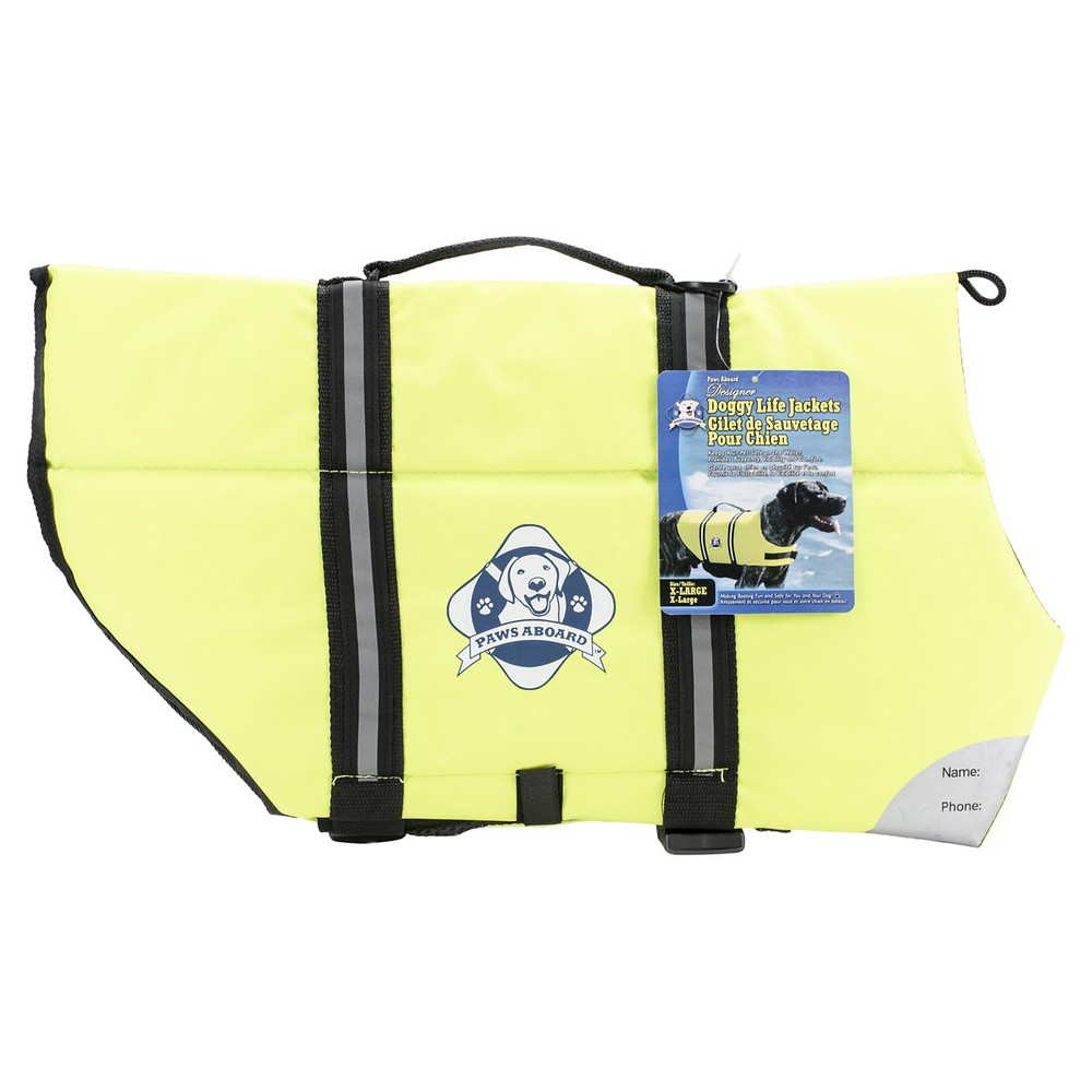 UPC 187277000084 - Paws Aboard Safety Neon Yellow Fido Doggy Life ...