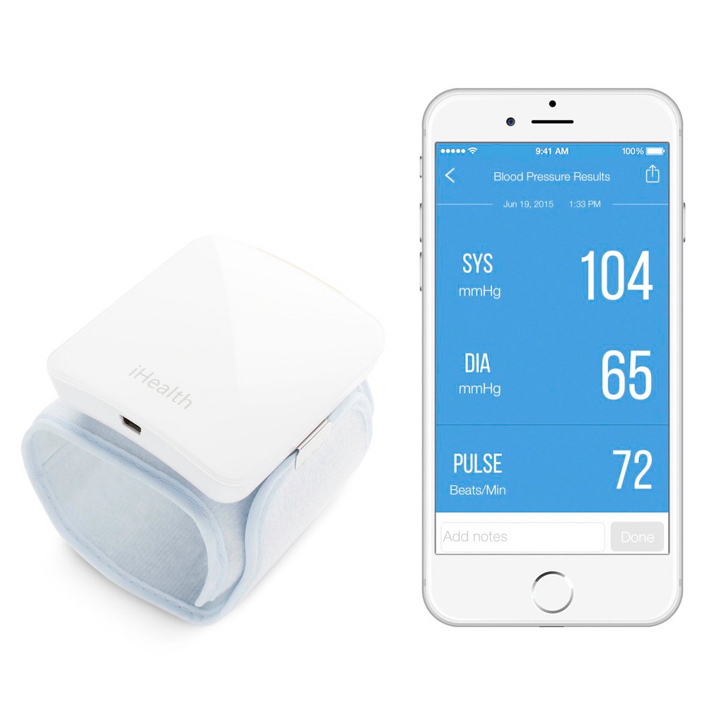 UPC 855111003095 - iHealth Wireless Blood Pressure Wrist Monitor ...